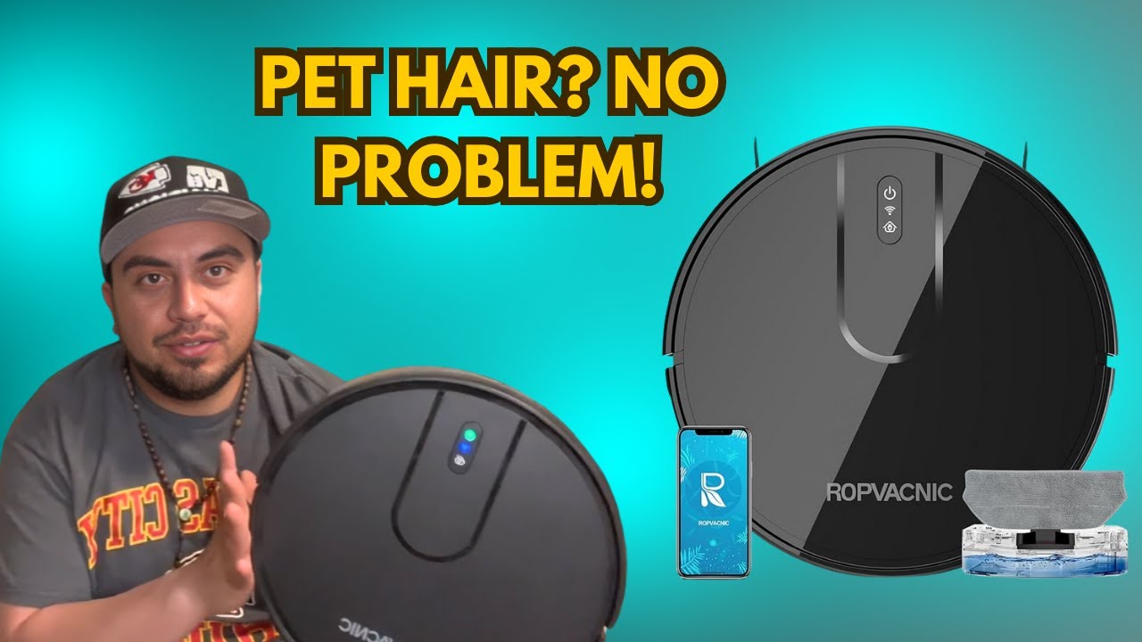 ROPVACNIC Robot Vacuum Cleaner Review: 2-in-1 Vacuum & Mop for Pet Hair ...