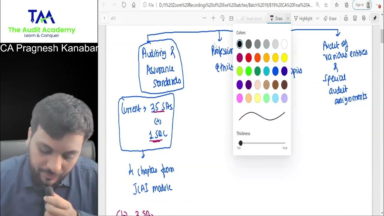 Lecture 1 | CA Final Audit | Regular Course | English - YouTube