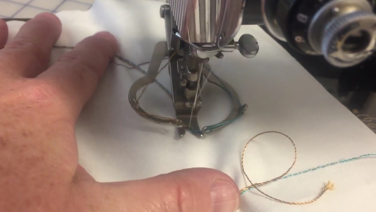 Singer Two Thread Embroidery Attachment 35505 - YouTube