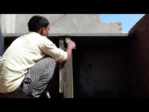 india style cement work plastering work part-2 perfect cement work ...