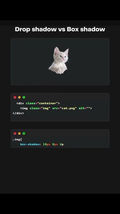 5100 Css Box Shadow Vs Drop Shadow 5 Html Css Javascript Coding Webdevelopment Youtube