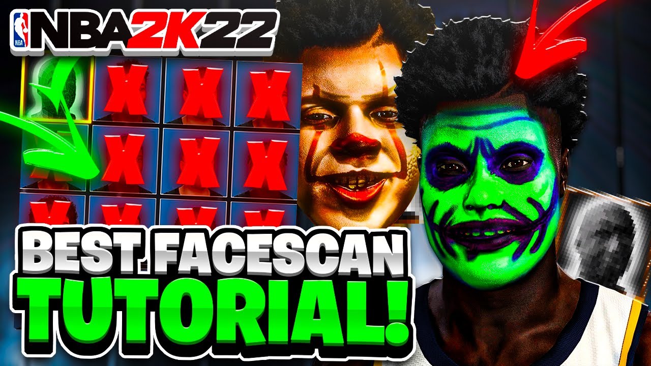 BEST FACESCAN TUTORIAL FOR NBA 2K22! HOW TO GET ANY FACESCAN TO WORK ...