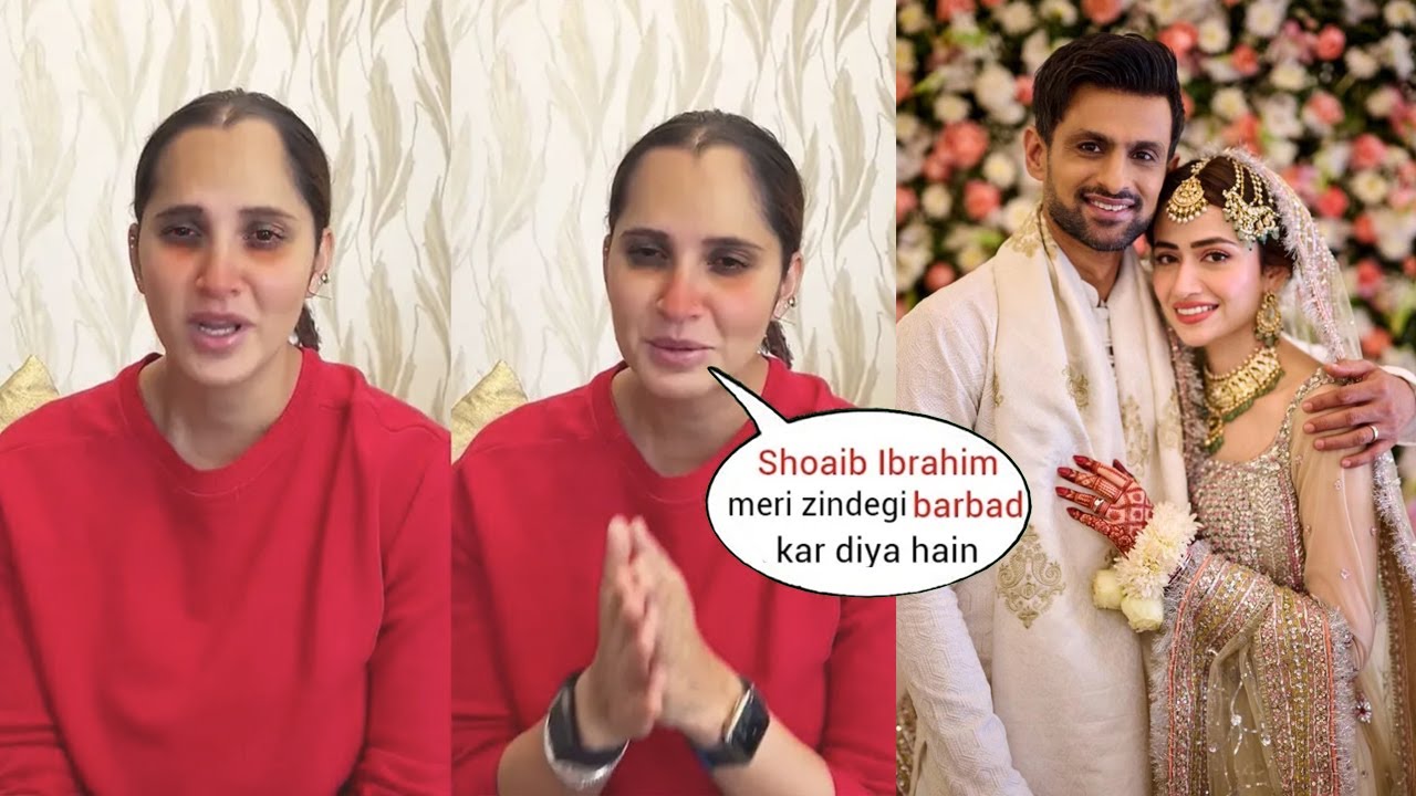 Sania Mirza Crying after Shoaib Malik's 2nd Marriage & gave shocking Reason after her Divorce ...