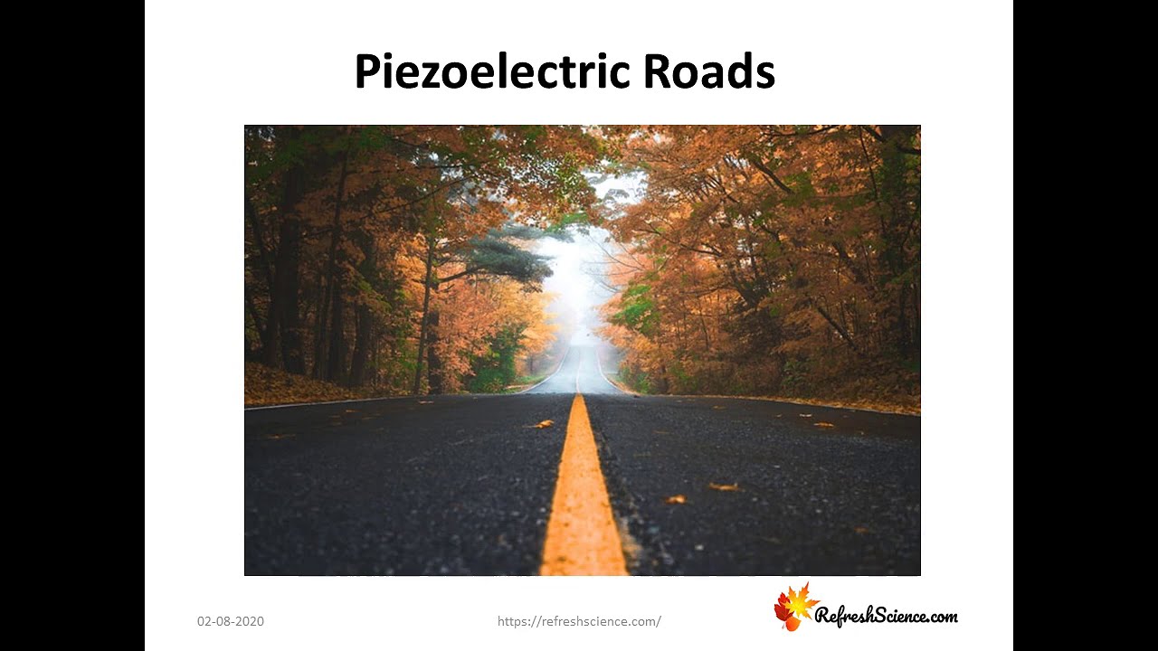 Energy Harvesting From Piezoelectric Roads Presentation - YouTube