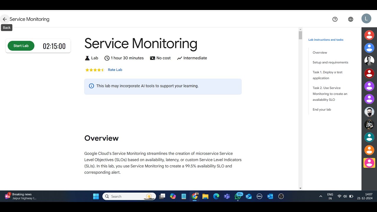 Service Monitoring Lab Solution Qwiklabs Arcade 2024 Youtube