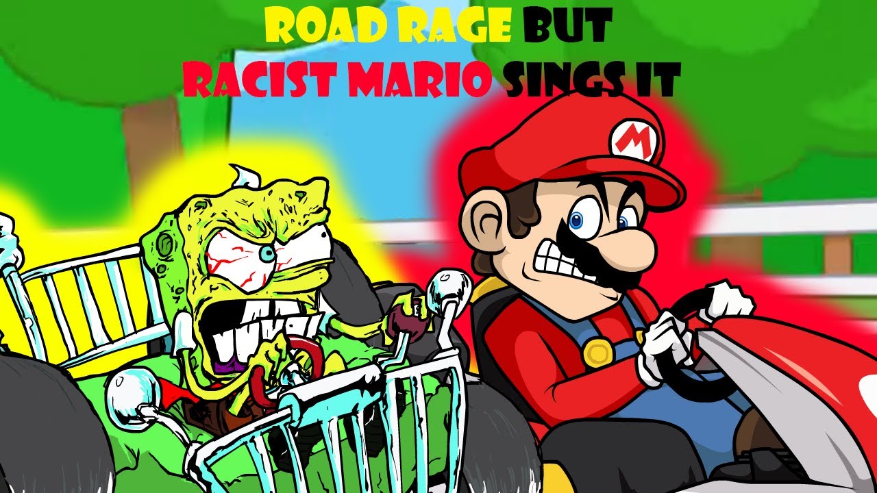 FNF Road Rage but Racist Mario sings it - YouTube Music