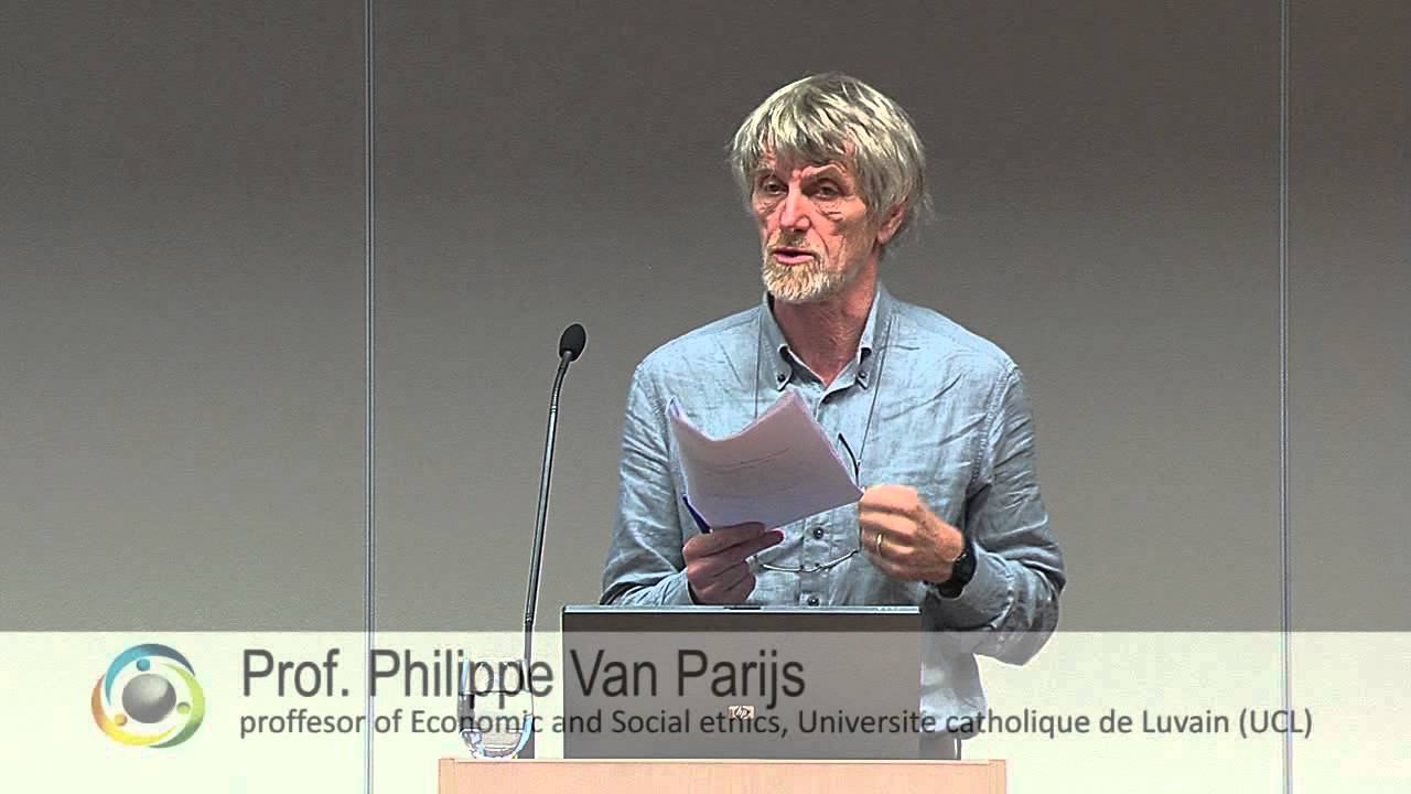UBI - Beautifully, disarmingly simple idea (Prof. Philippe van Parijs ...
