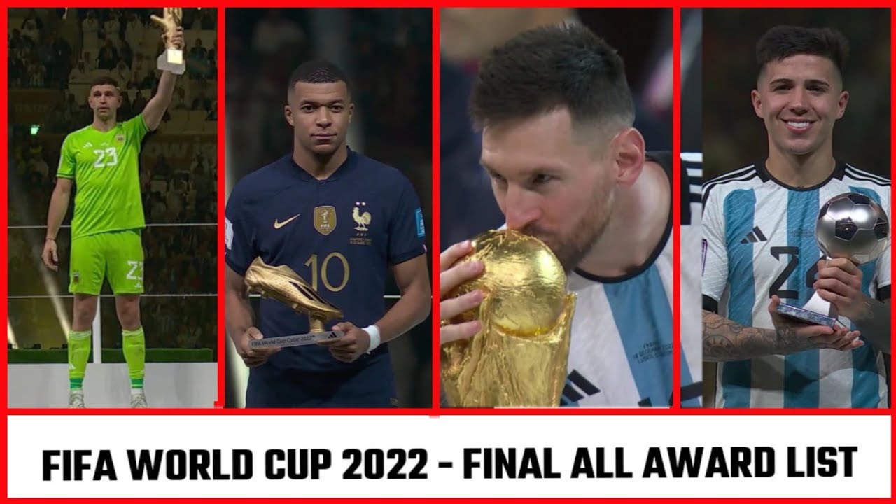 Fifa World Cup 2022 Final Award Ceremony In English | Fifa World Cup ...
