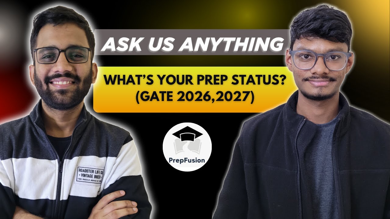 ASK US ANYTHING || GATE/PLACEMENTS || PrepFusion - YouTube