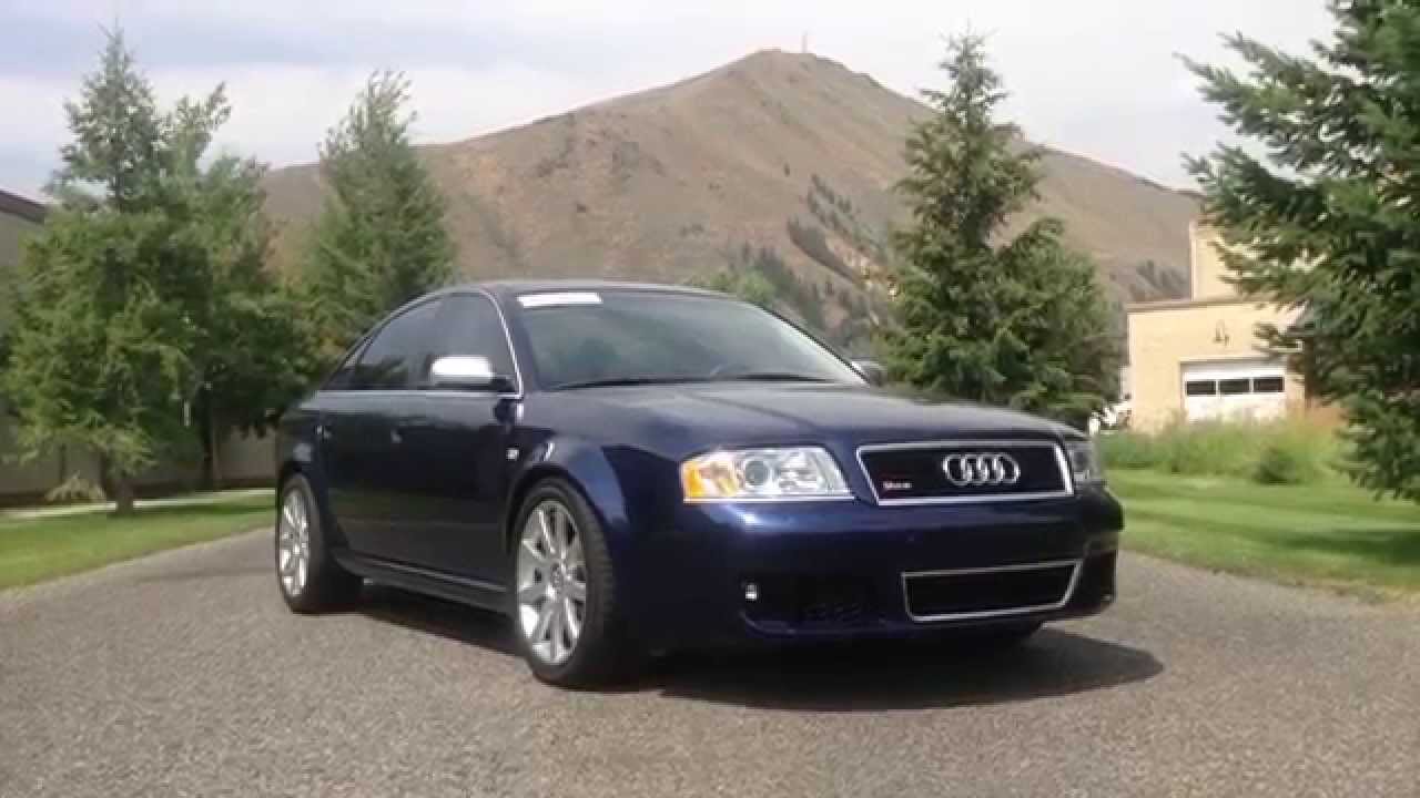 Test Drive: 2002 Audi RS6 SOLD at the Sun Valley Auto Club - YouTube