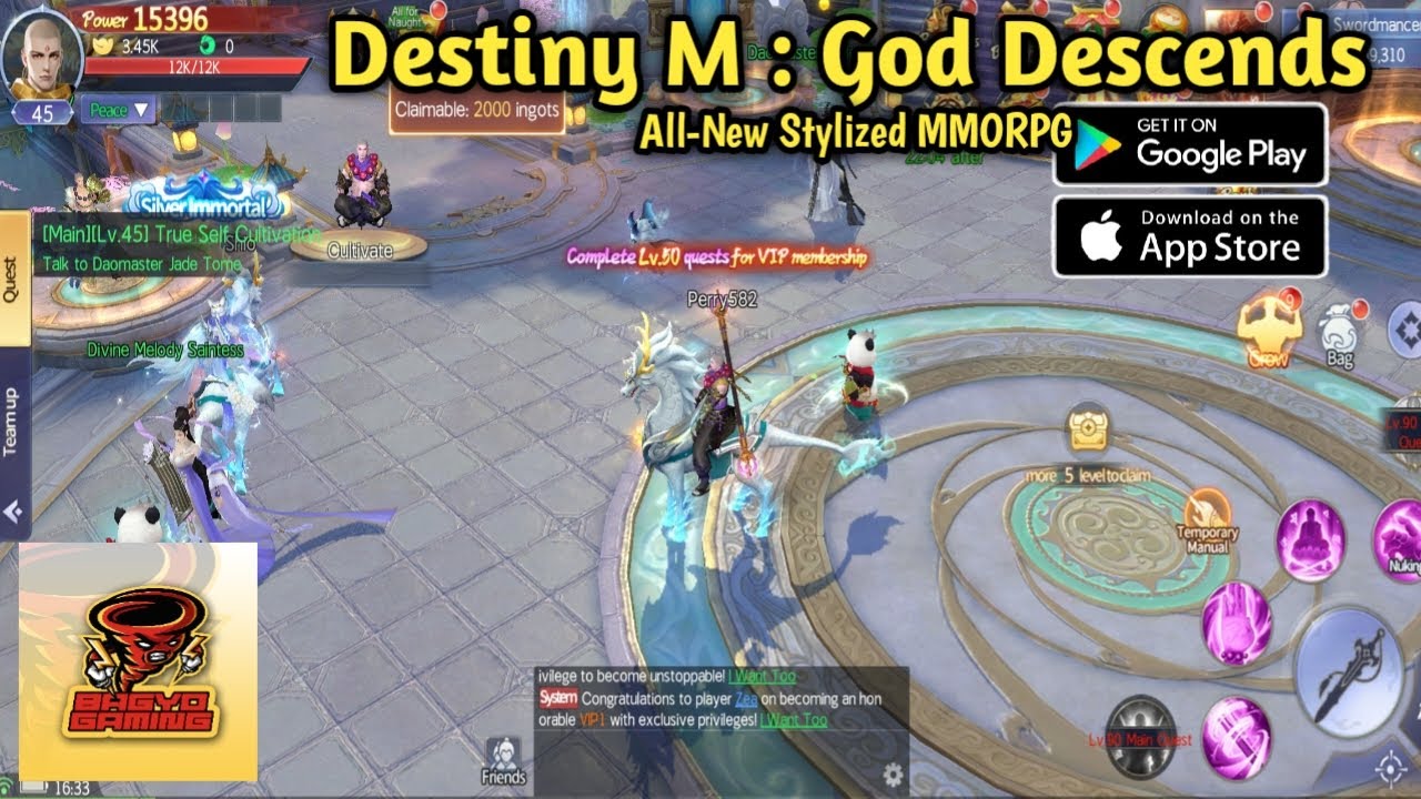 Destiny M:God Descends Gameplay - YouTube