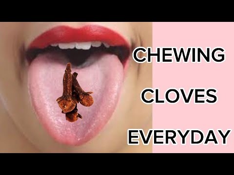 What happens to your body when you start chewing on Cloves | Health ...