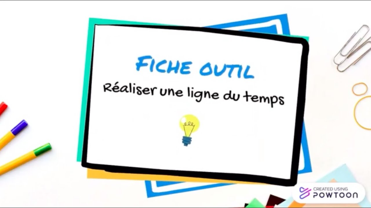 Fiche outil : réaliser une ligne du temps - YouTube