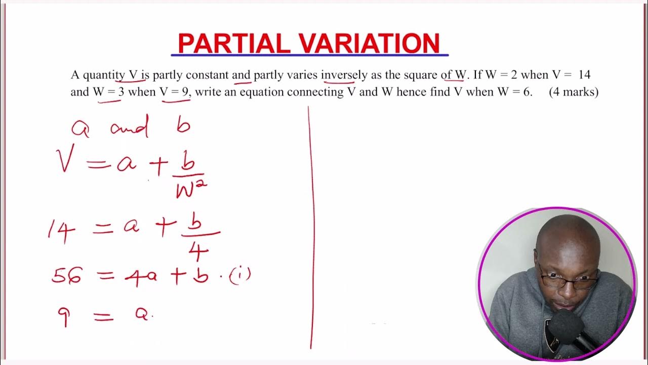 PARTIAL VARIATION - YouTube