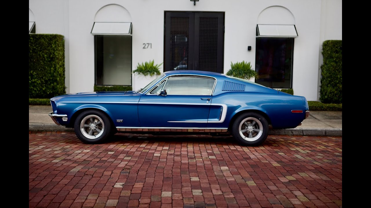 Revology Car Review | 1968 Mustang GT 2+2 Fastback in Acapulco Blue ...