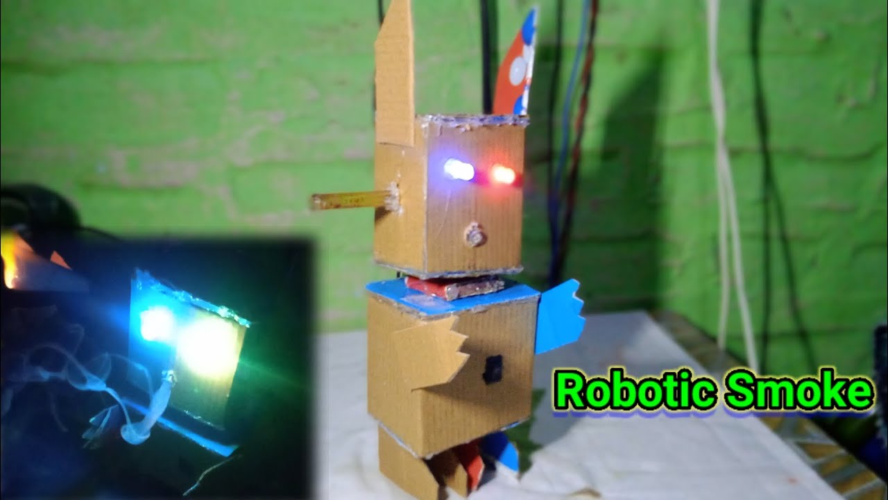 science project for Robotic Smoke Machine😱 कैसे बनाए || Making Mini Dc ...