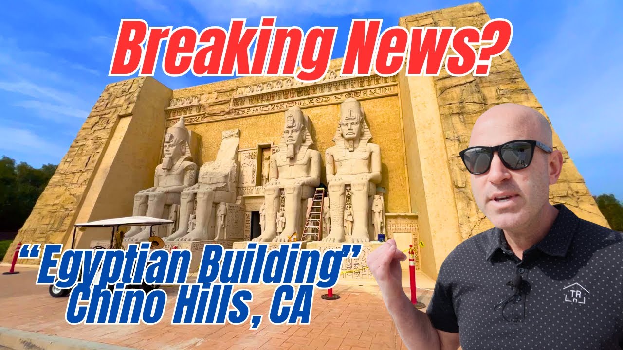 Chino Hills "Egyptian Building" Breaking News? - YouTube