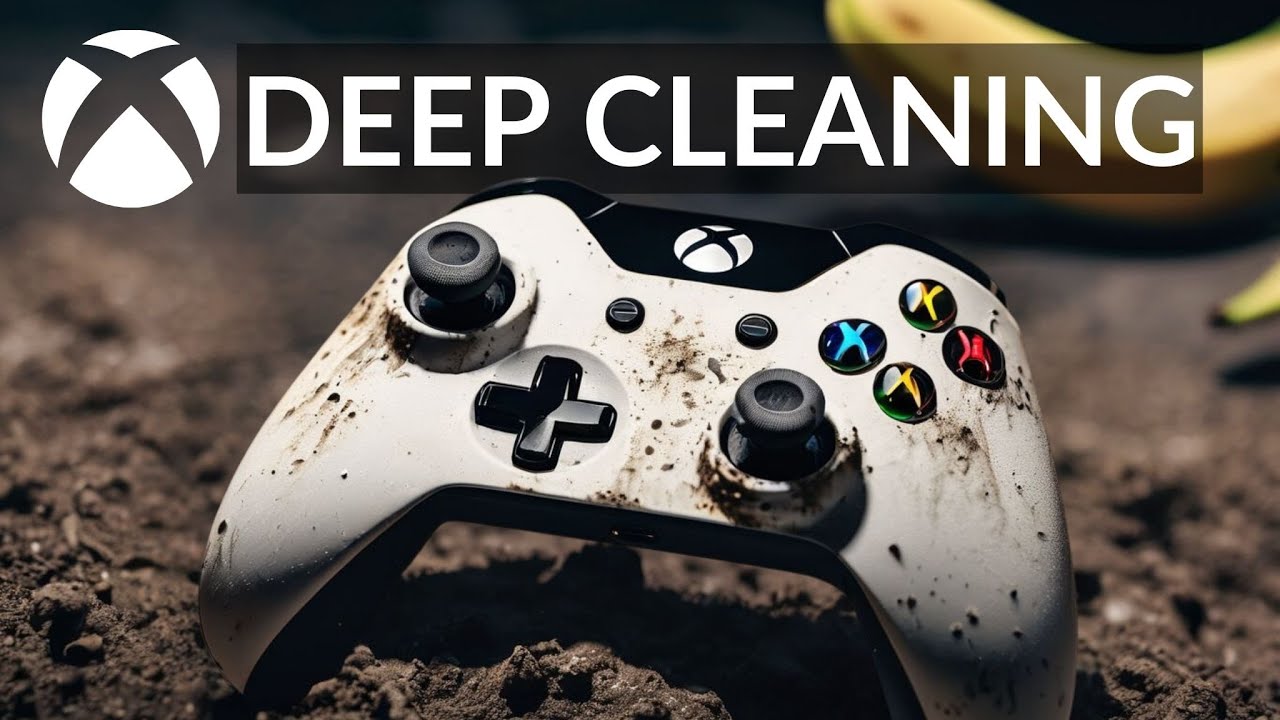Asmr: A Xbox One Controller Gets A Deep Clean After 3 Years - YouTube
