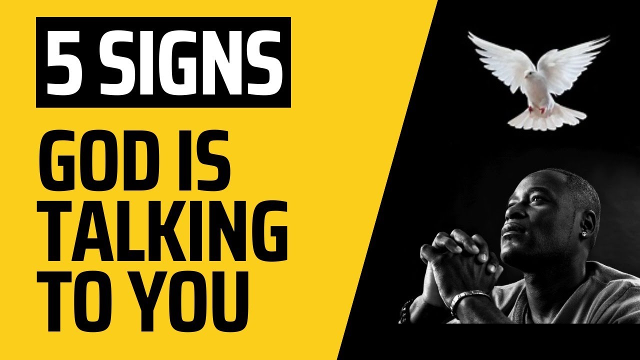 5 Signs God is Talking to You - Are you Listening? - Dr. K. N. Jacob ...