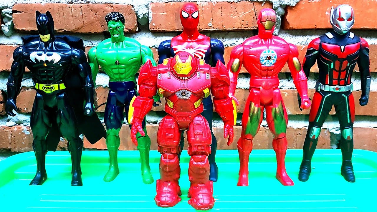 AVENGERS SUPERHERO STORY, SPIDER-MAN, IRONMAN, HULK, CAPTAIN AMERICA, SUPERMAN, BATMAN, THANOS ...