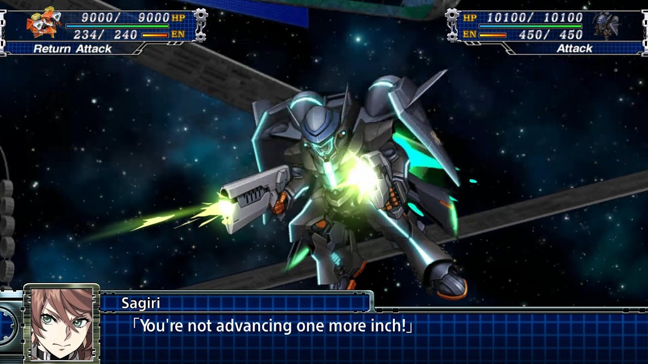 Tyranado (Sagiri) - Super Robot Wars T - All Attacks [English] - YouTube