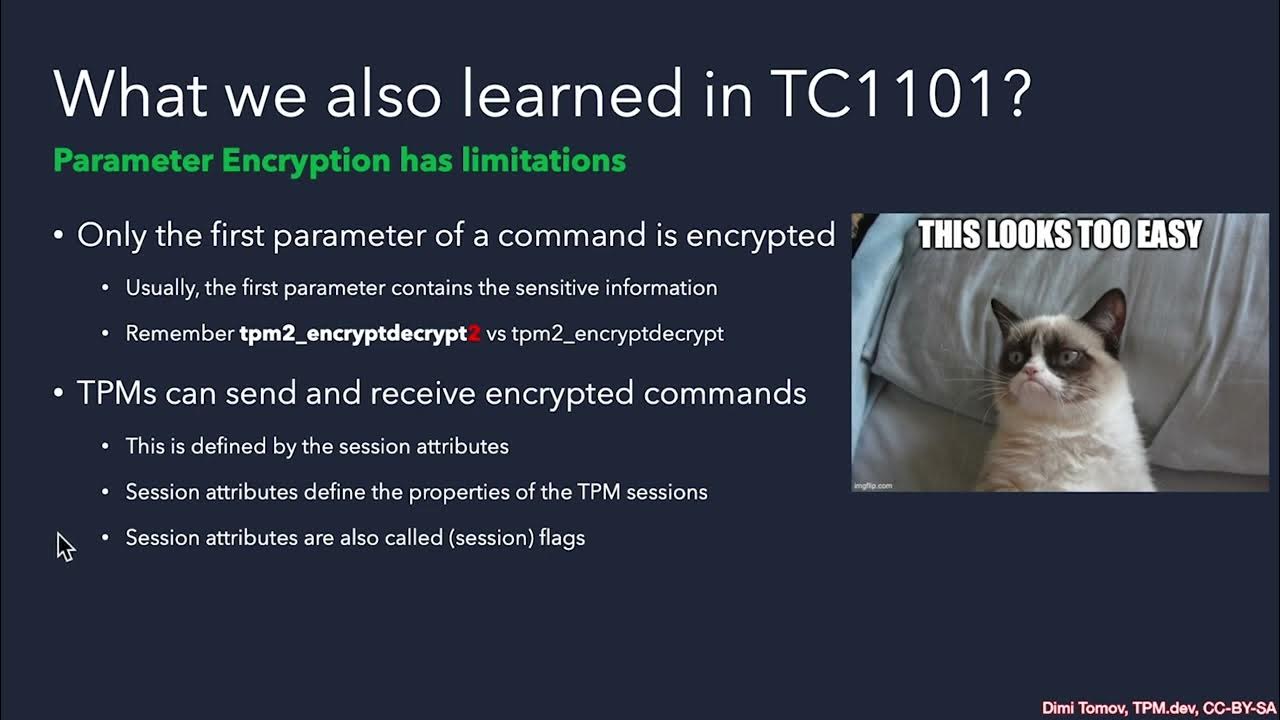 Intermediate Trusted Platform Modules (TPMs) usage TC1102 Lecture C Part 5 - YouTube