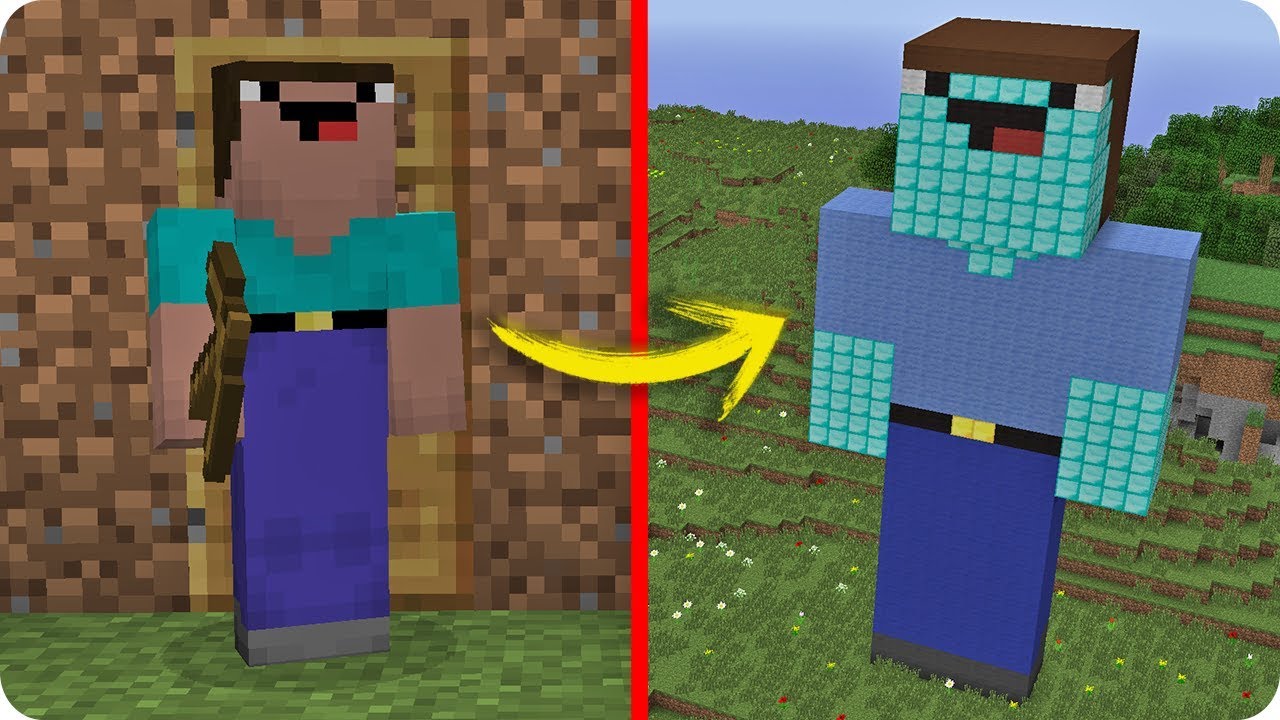 NOOB MINECRAFT VS NOOB GIGANTE DE DIAMANTE NOOB SE VUELVE MILLONARIO EN ...