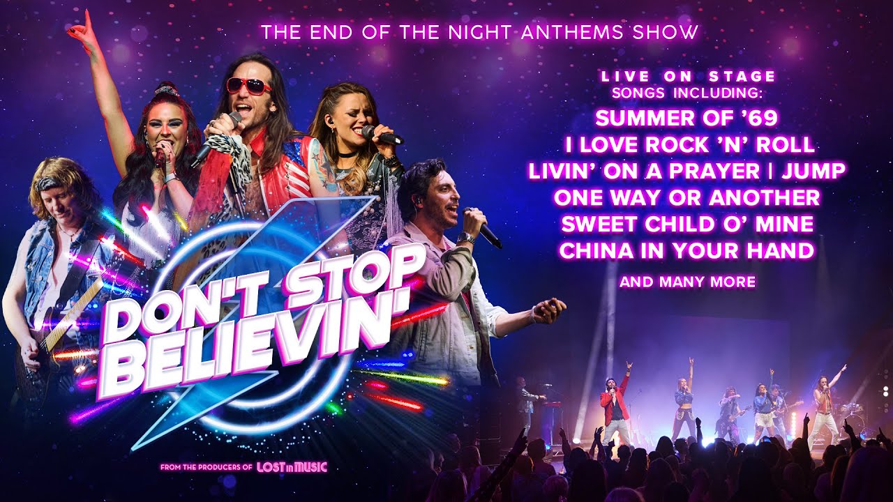 Don't Stop Believin - The End of the Night Anthems Show - YouTube
