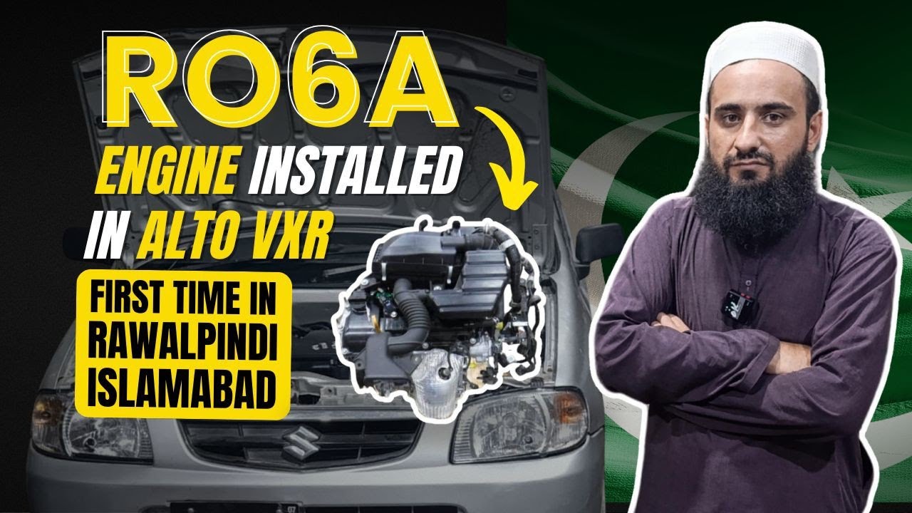 Suzuki Ro6a Engine | Swape in Alto Vxr. Suzuki Alto Engine Swap ...