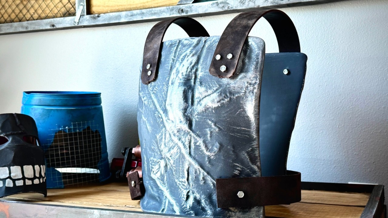 I made a REAL LIFE metal chest plate from Rust - YouTube