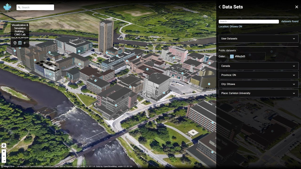 CDT platform - 2024 Demo - Carleton Immersive Media Studio (CIMS) - YouTube