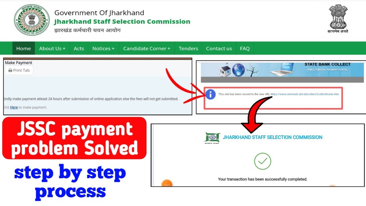 JSSC Payment Problem | JSSC Payment kaise kare 2023 | JSSC Application payment problem - YouTube