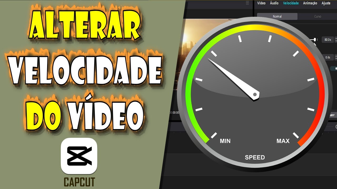 Como Alterar a VELOCIDADE do VÍDEO no Capcut (PC) - Speed e Câmera ...
