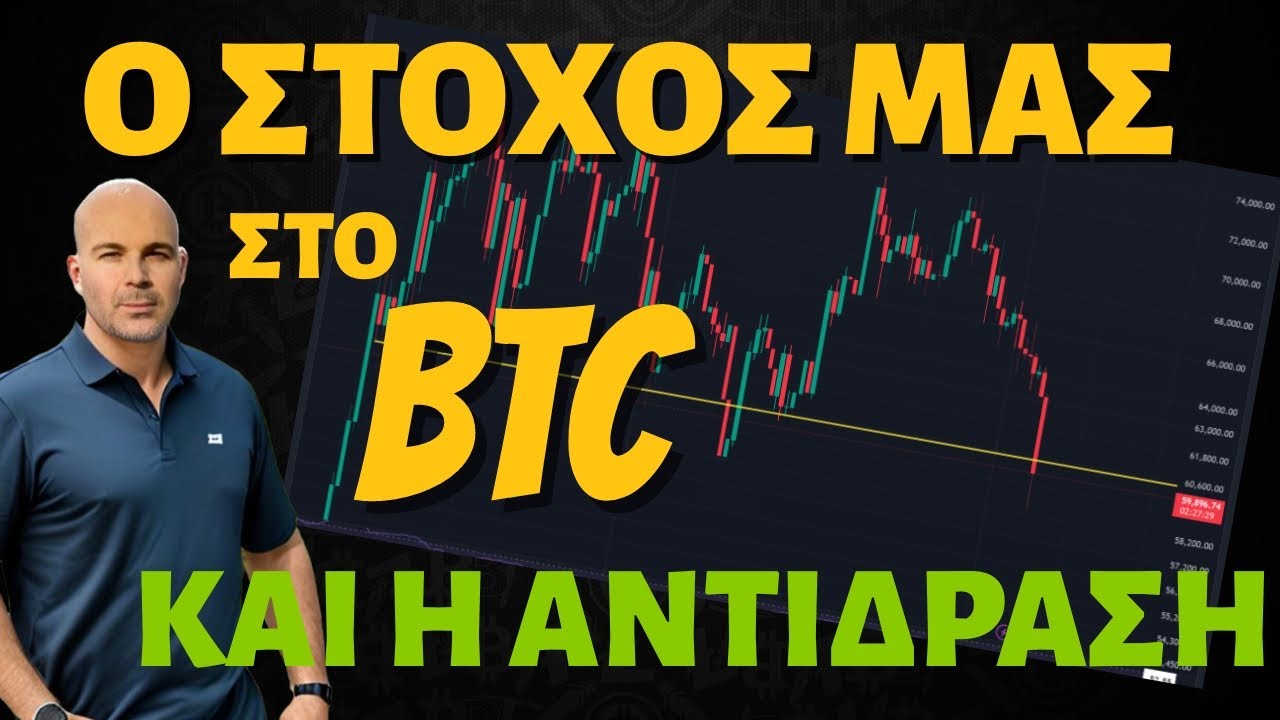 Το Bitcoin έπιασε το στόχο και ΠΡΕΠΕΙ να αντιδράσει - YouTube