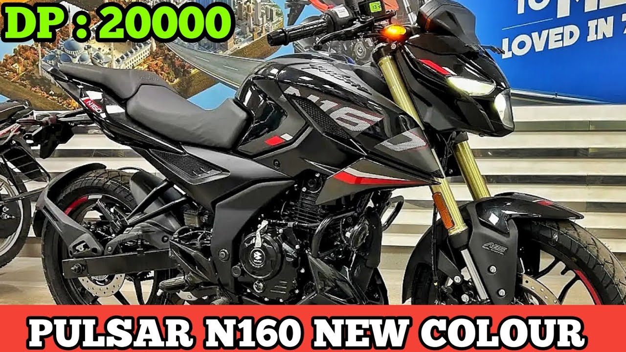 All New Bajaj Pulsar N160 New Colour, Detailed Review & On Road price ...