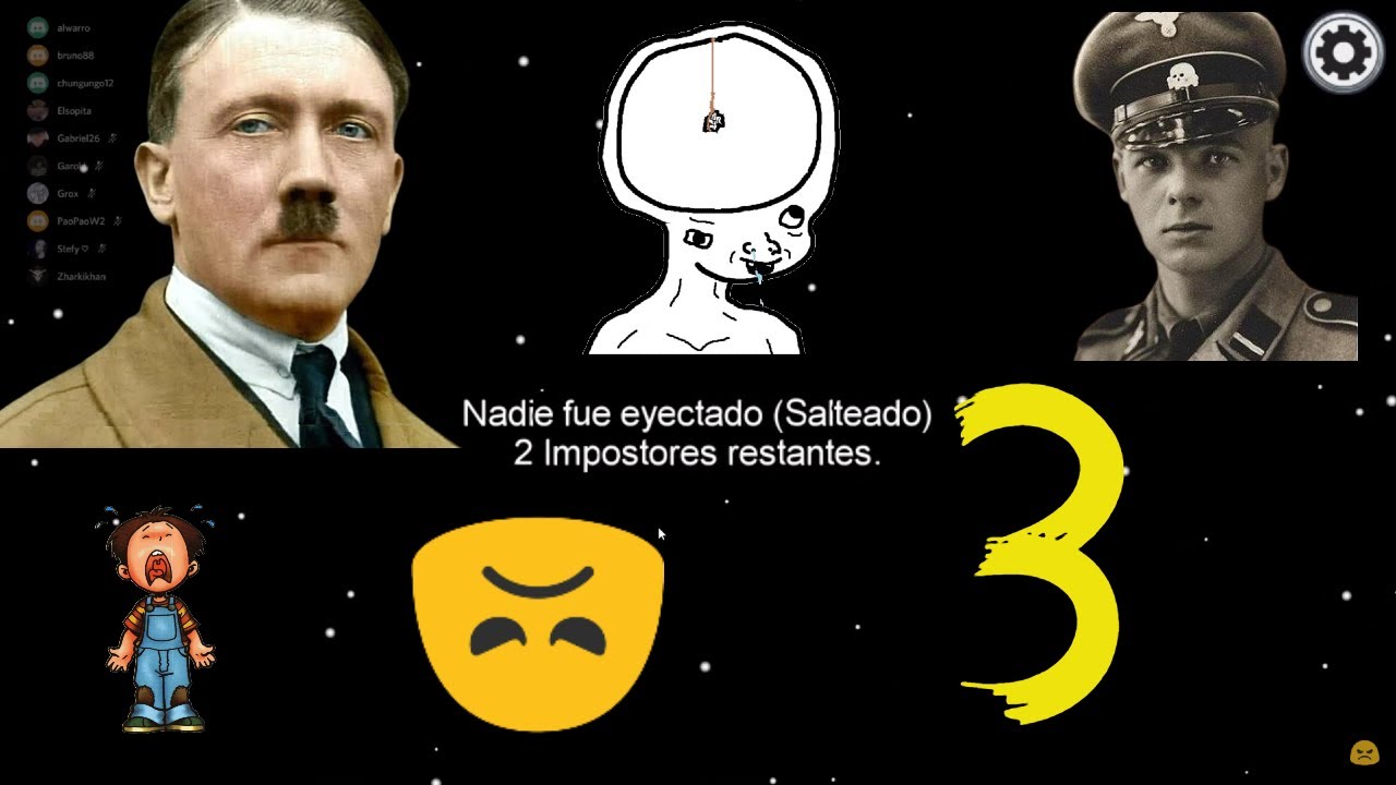 La reencarnación de Hitler en Among us #3 - YouTube