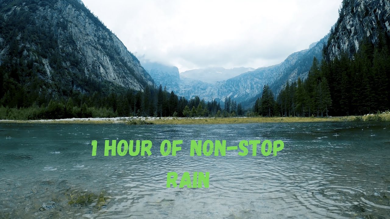 1 hour of nonstop rain|Mr Relaxer - YouTube