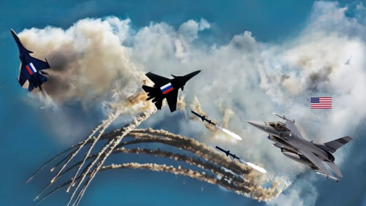Shock the World! The First Air Battle Between a US F-16 and a Russian ...