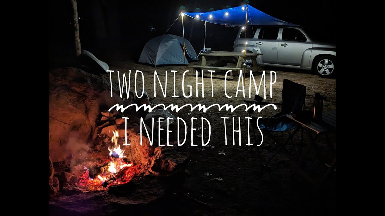 Three day camp - testing different gear - YouTube