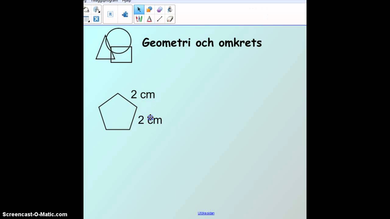 geometri och omkrets - YouTube
