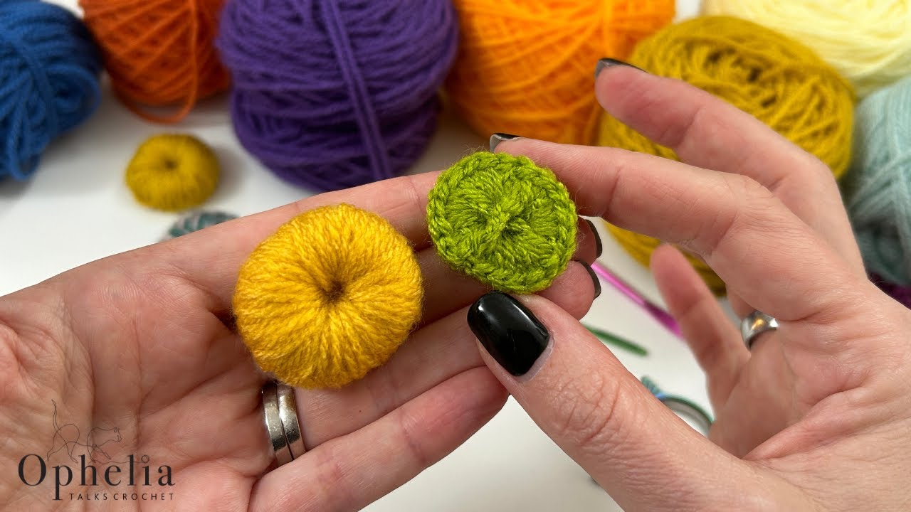 Crochet Button Tutorial | Create Custom Matching Buttons For Your ...