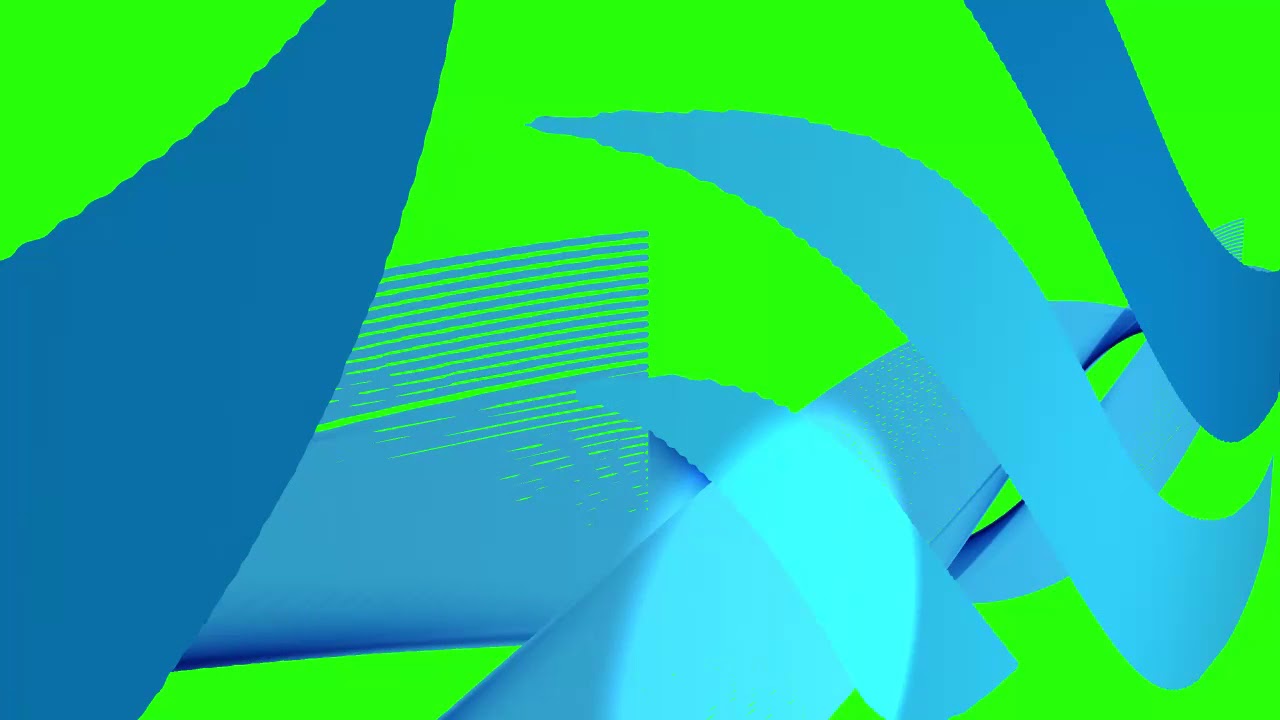 Green Screen Clips - Animated Abstract Lines 2 - YouTube