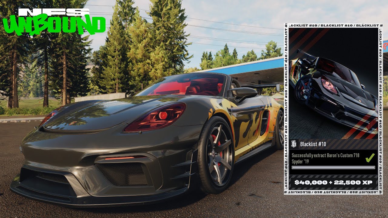 Need For Speed Unbound - LOCKDOWN MODE Blacklist 10 Baron's Custom 718 ...