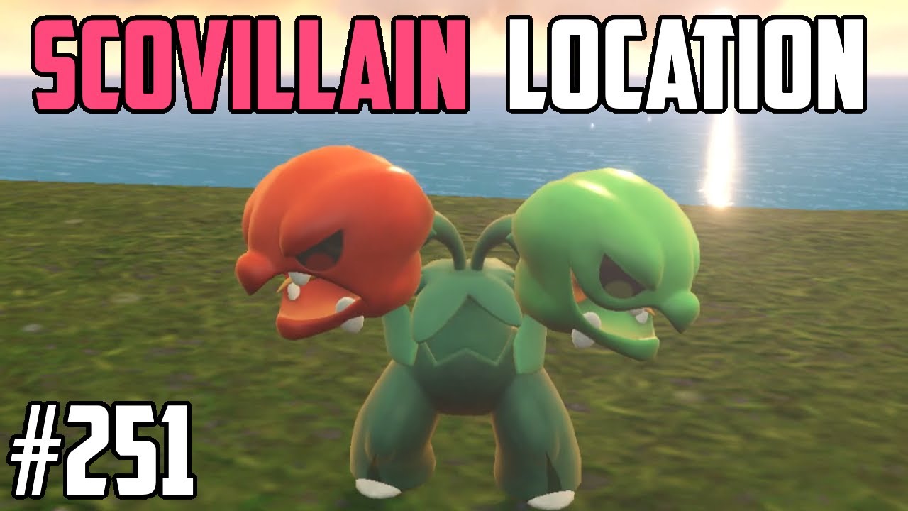 How to Catch Scovillain - Pokémon Scarlet & Violet - YouTube