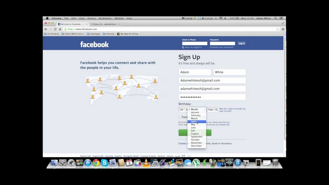 How To Sign Up To Facebook in Under 3 Minutes - YouTube
