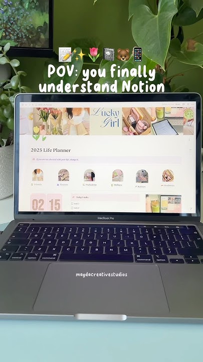 You finally understand Notion📝 🌷 #notiontemplate #notion #notiongirlie #notiontracker #notionapp ...