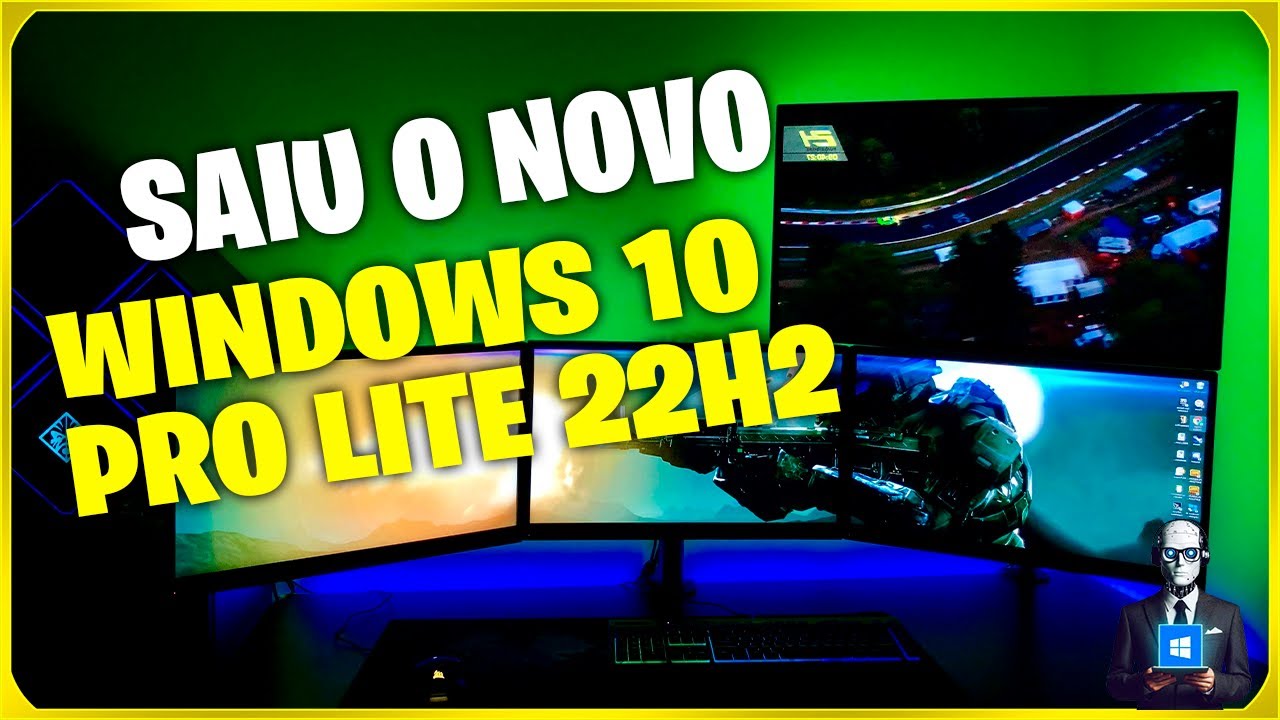 Windows 10 Pro Lite 22h2 | Super Rápido Versão Ultra Leve Para Pc Fraco ...
