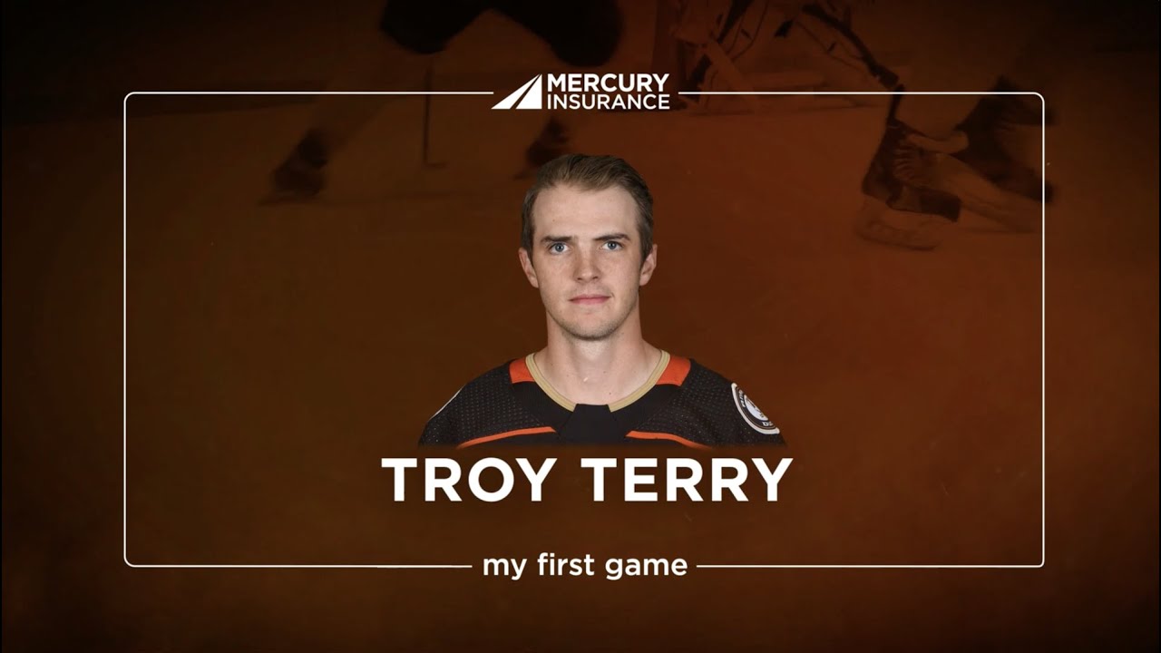 Troy Terry of the Anaheim Ducks: My First Game Story by Mercury ...