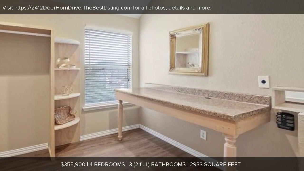 2412 Deer Horn Drive, Plano, TX Presented by Jenni Rudolph. - YouTube