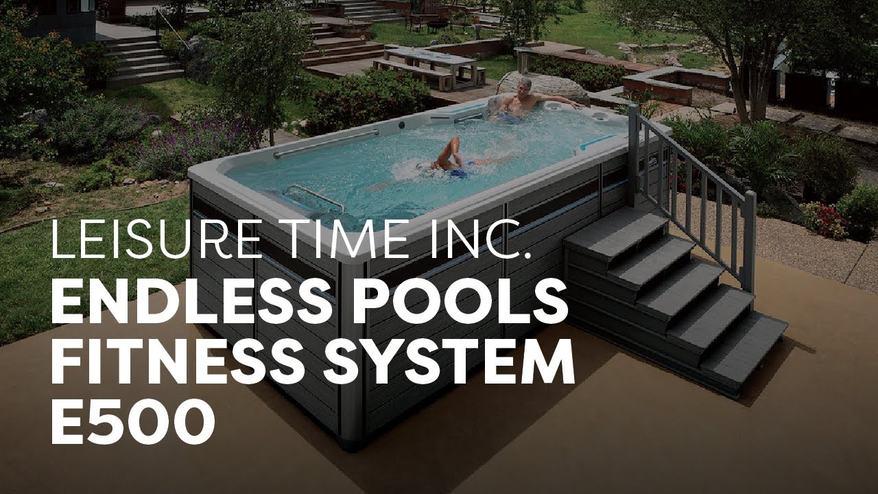Endless Pools E500 15 Foot Swim Spa - YouTube